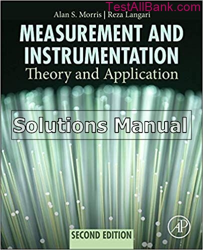 Measurement and Instrumentation Theory and Application 2nd Edition ... Measurement and Instrumentation Theory and Application 2nd Edition ...